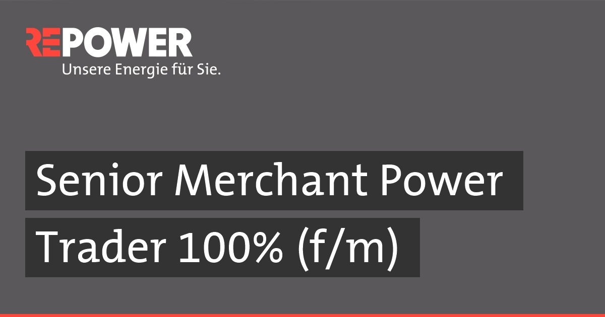 Senior Merchant Power Trader 100% (f/m)